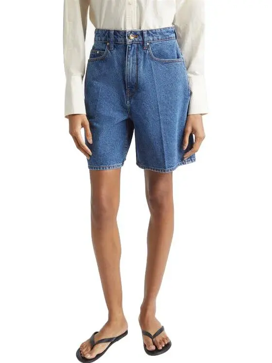 Ossou Dune Denim Bermuda Shorts - Horizon Wash
