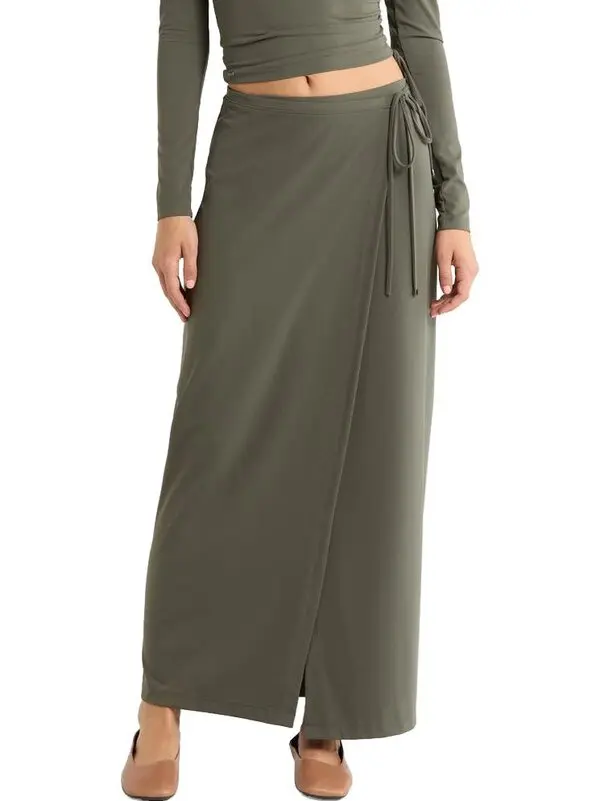 MPG Cloud Fit Wrap Skirt - Kambaba