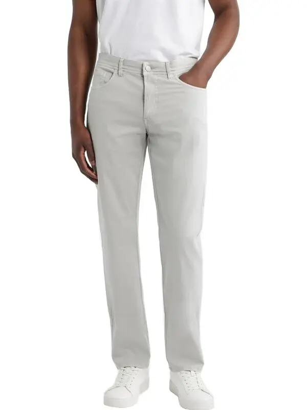 Scott Barber Savannah Straight Leg Twill Pants - Mist