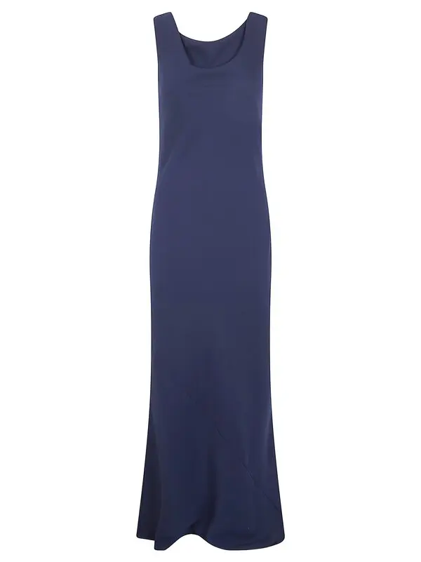 DRHOPE Midi Dress - Blue