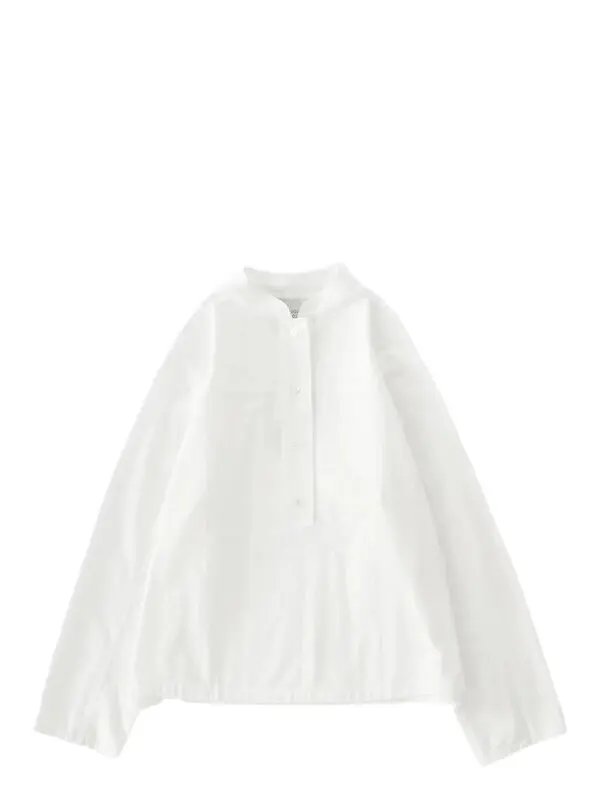 Studio Nicholson Half Placket Shirt - White