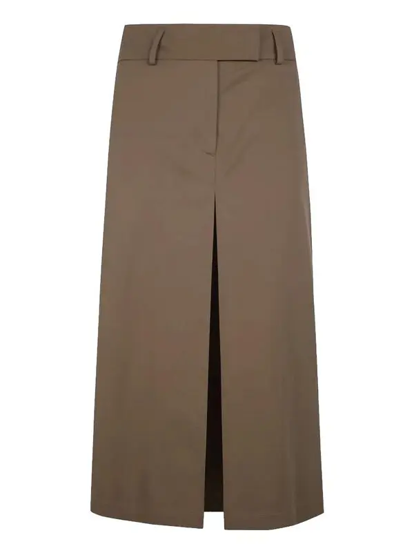Filippa K Box Pleat Skirt - Beige