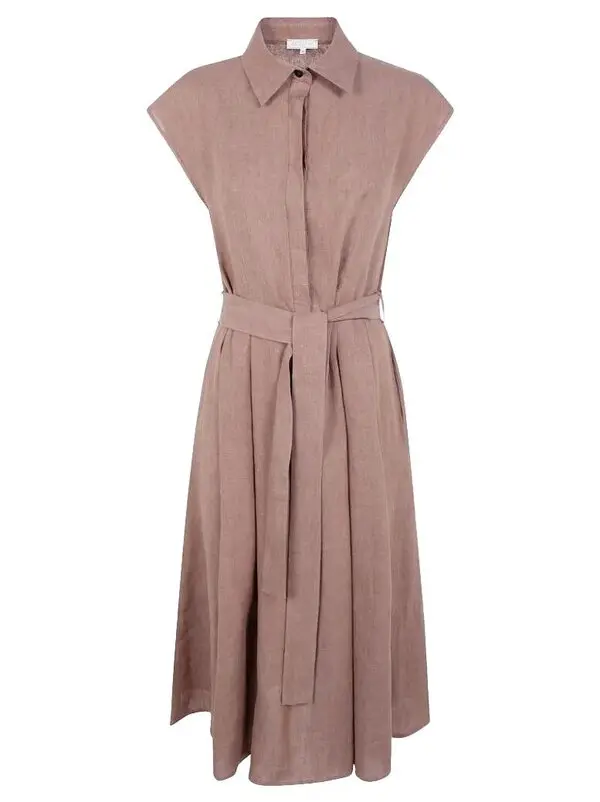 Antonelli Firenze Linda Midi Dress - Brown