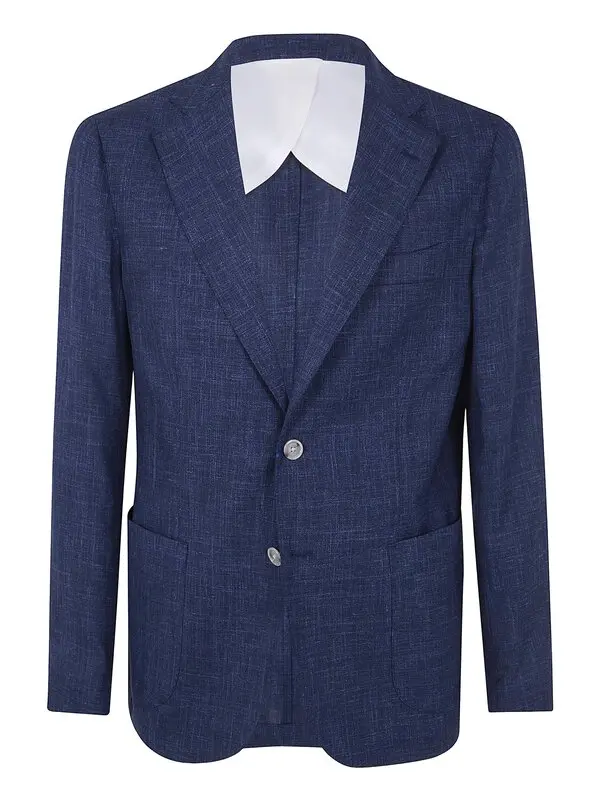 BARBA NAPOLI Bactive Mono Jacket - Blue