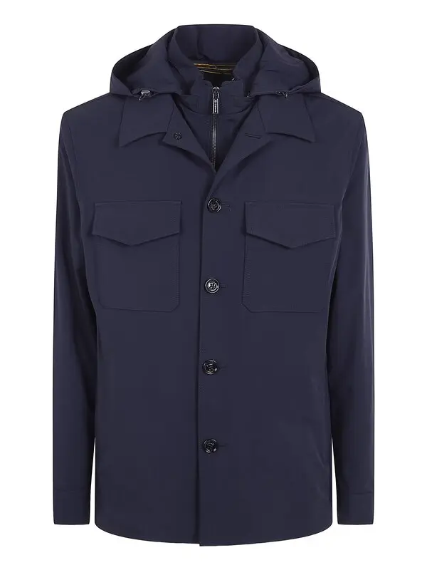 MOORER Maffei Jacket - Blue