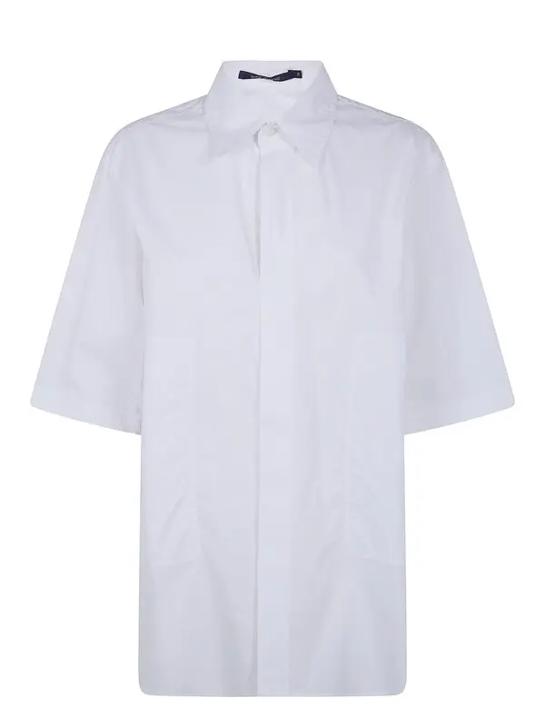 Sofie D'hoore Bodhi Short Sleeve Shirt - White