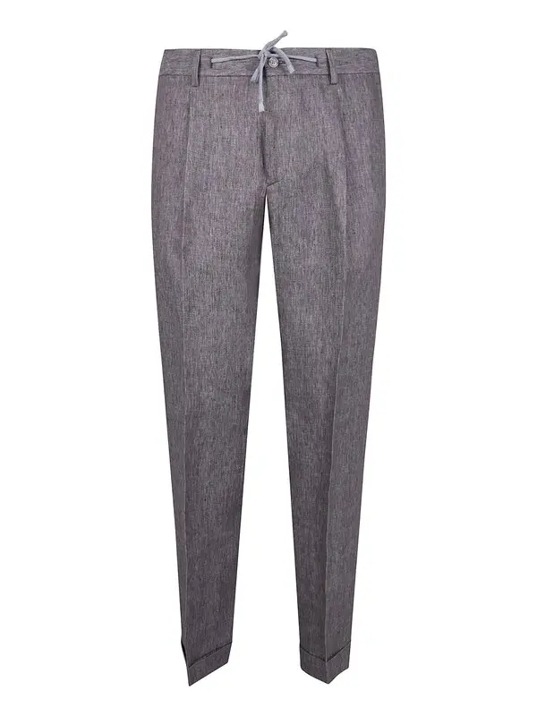 BARBA NAPOLI Roma Chino Trousers - Brown