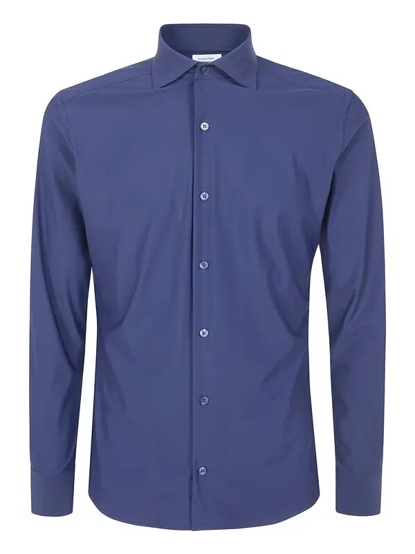 TINTORIA MATTEI 954 Technical Shirt - Blue