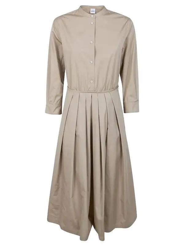 Aspesi Midi Shirt Dress - Beige