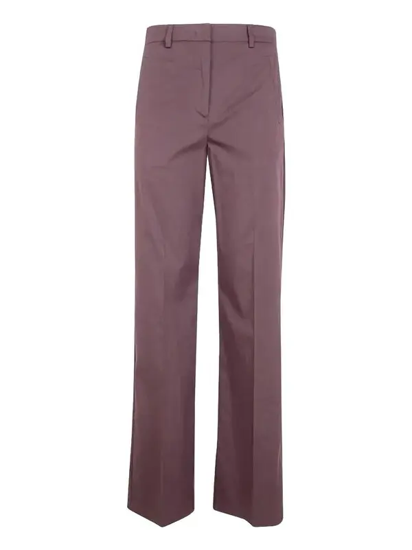 BLUGIRL Straight Fit Trousers - Brown