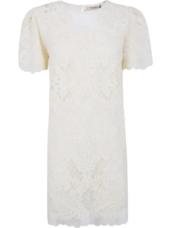 TWINSET Mini Dress - White