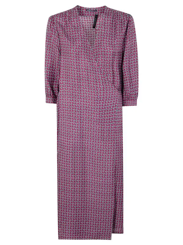 LAURA URBINATI Silk Twist Dress - Red
