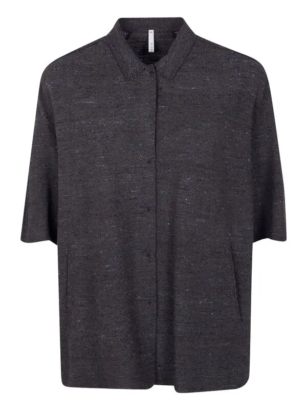 BOBOUTIC Silk And Cotton Shirt - Gray