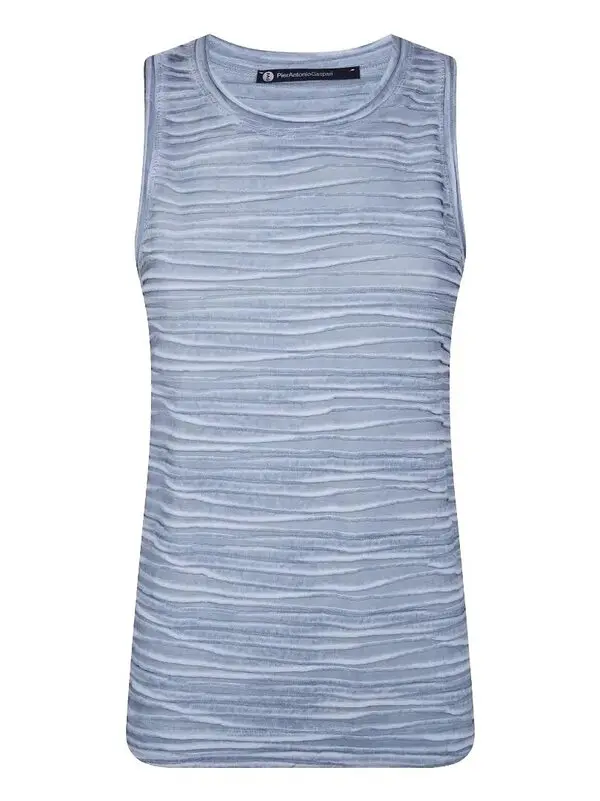 PIERANTONIOGASPARI Jersey Tank Top - Gray