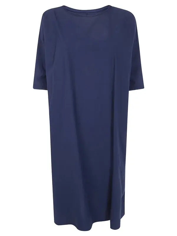 Labo.art Rame' Sushi Cotton Mini Dress - Blue