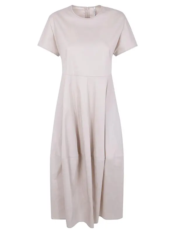 Liviana Conti Lumis Midi Dress - Beige