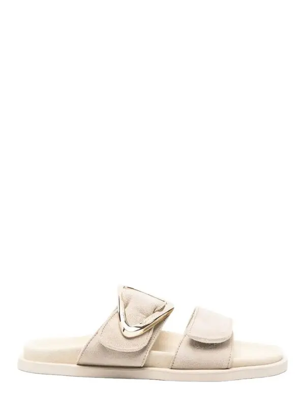Inuikii Dreamer Buckle Slippers - Gray