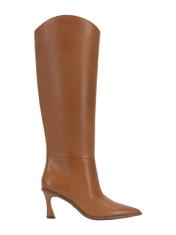 Vince Camuto Emily Extra Wide Calf Knee High Boots - Golden Walnut