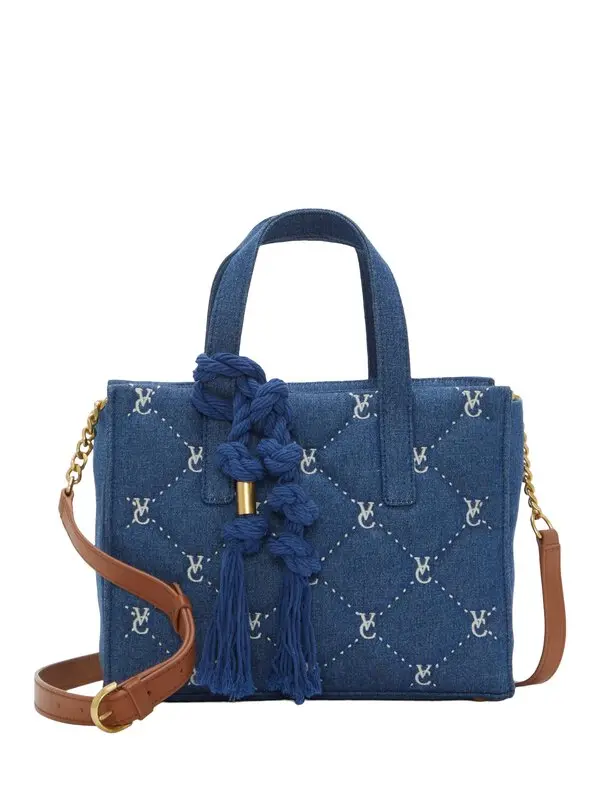 Vince Camuto Barry Small Tote Bag - Denim