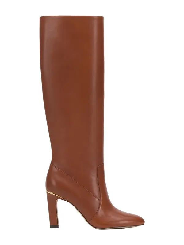 Vince Camuto Gylina Extra Wide Calf Knee High Boots - Whiskey