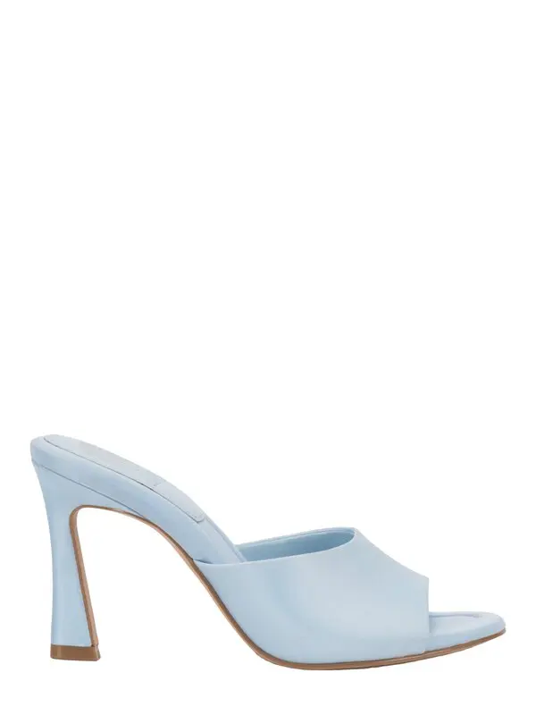 Vince Camuto Paigely Mule - Light Blue Satin