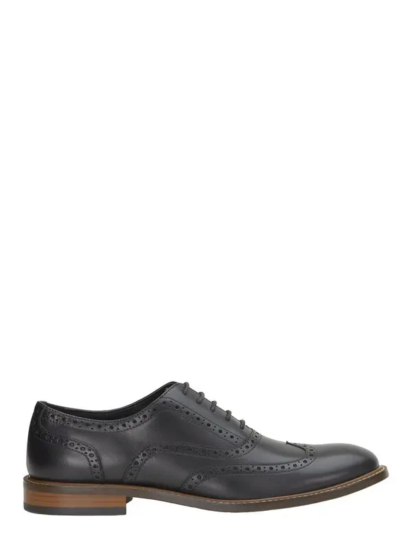 Vince Camuto Lazzarp Wingtip Brogue - Black/black