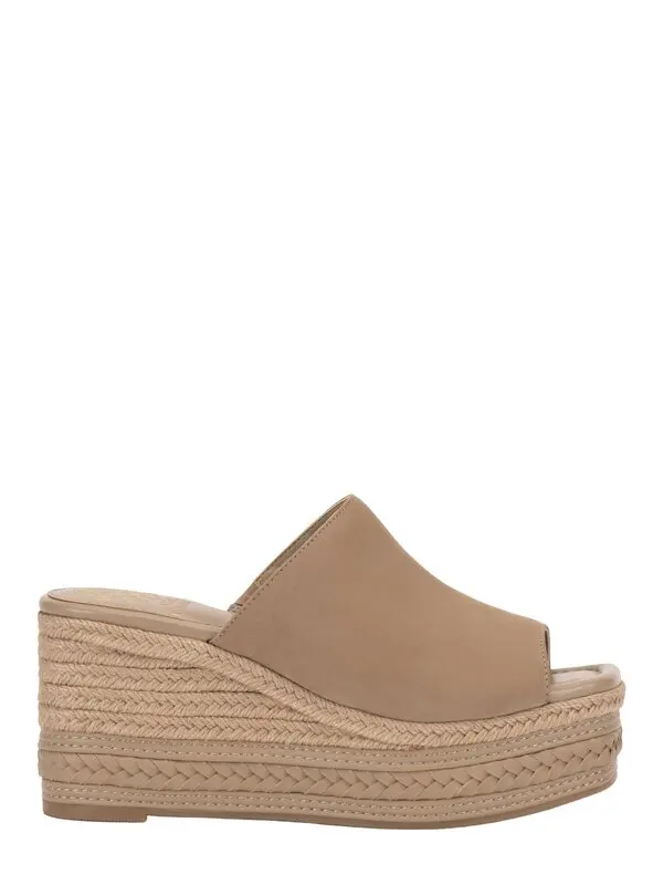 Vince Camuto Lierna Espadrille Wedge Sandal - Tortilla Suede