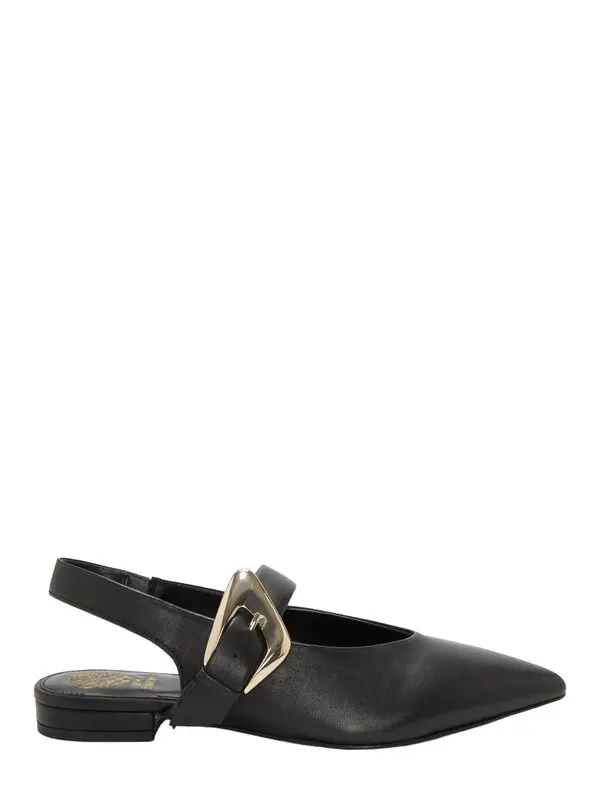 Vince Camuto Amoret Buckle Slingback Mule - Black