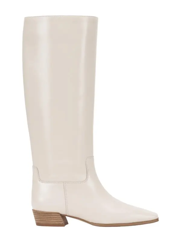 Vince Camuto Pavla Extra Wide Calf Knee High Boot - Coconut Cream