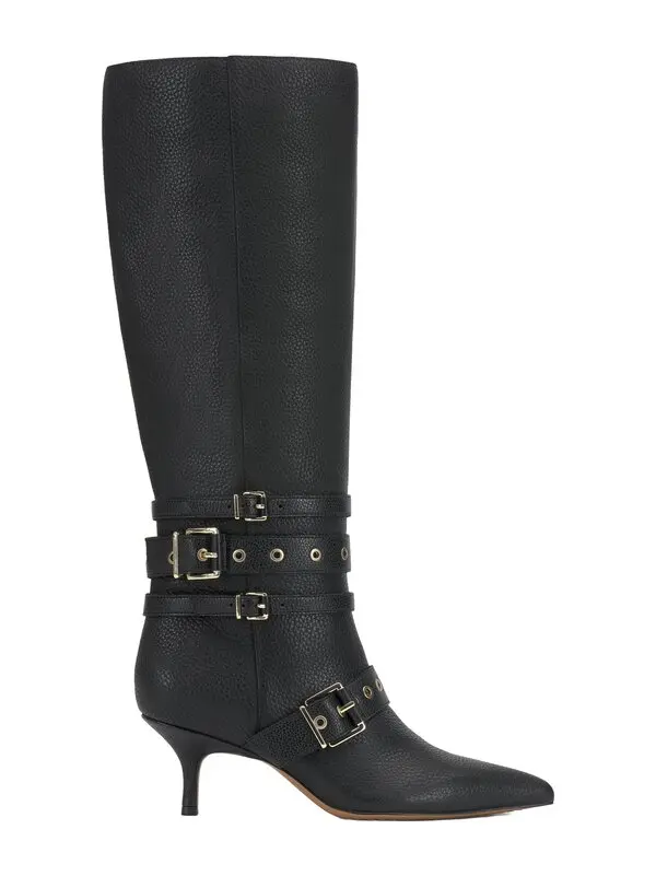 Vince Camuto Tyleen Extra Wide Calf Knee High Boots - Black