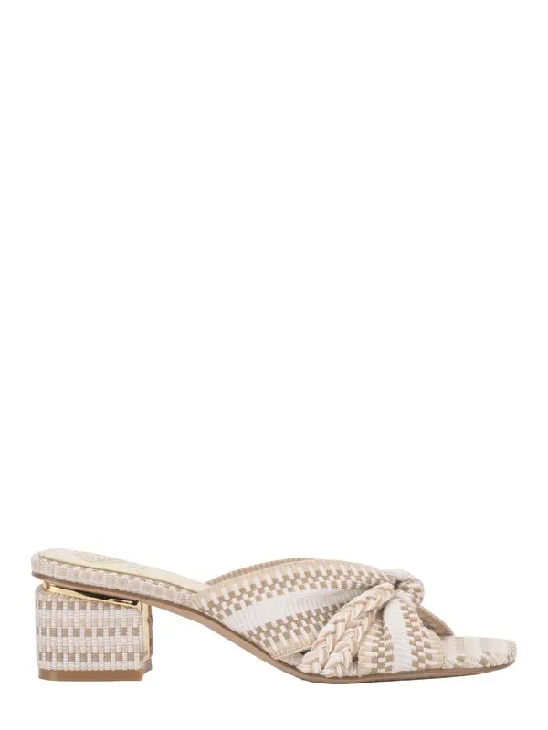 Vince Camuto Atemly Knotted Sandal - Ivory Multi