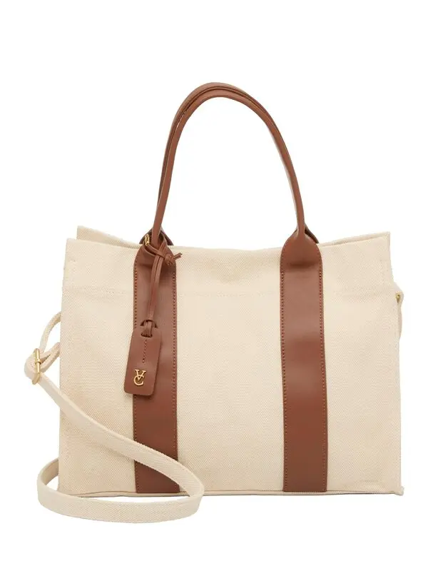 Vince Camuto Aalis Tote Bag - Natural