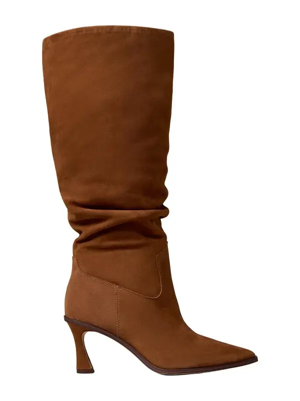 Vince Camuto Kindre Extra Wide Calf Slouchy Knee High Boot - Burnt Sugar