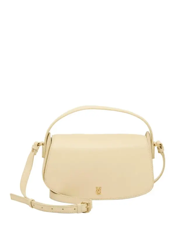Vince Camuto Jayda Crossbody Bag - Lemon Custard