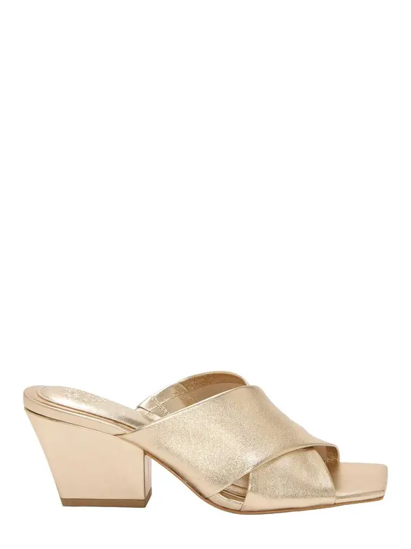 Vince Camuto Kespa Mule - Egyptian Gold