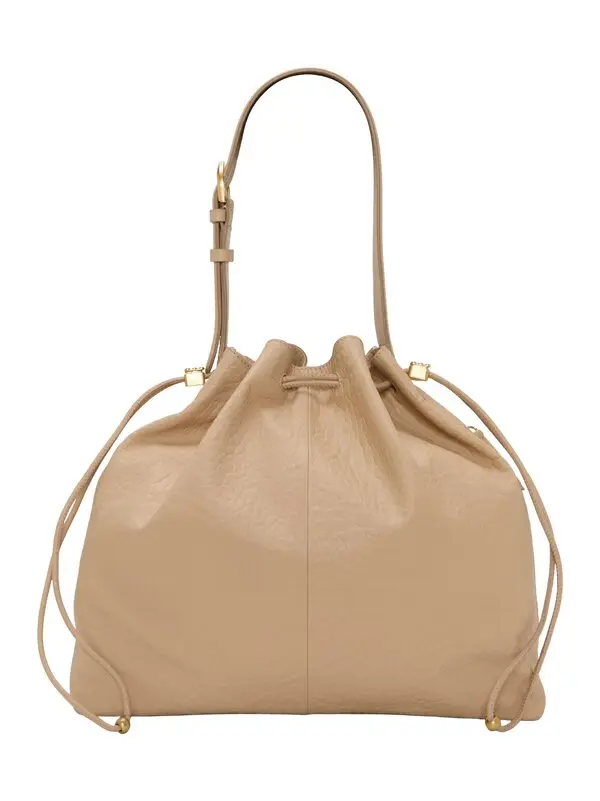 Vince Camuto Pippa Large Bucket Bag - Cappuccino