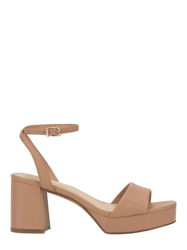 Vince Camuto Pendreya Platform Sandal - Sandstone Leather