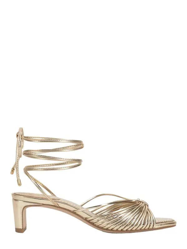Vince Camuto Lory Kitten Heel Sandal - Egyptian Gold