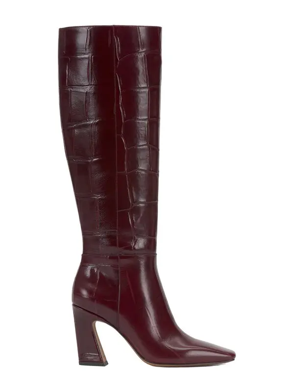 Vince Camuto Bennidy Wide Calf Knee High Boot - Plum