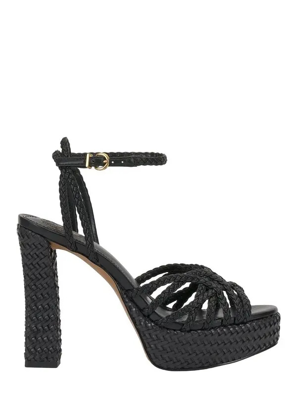 Vince Camuto Samlee Strappy Platform Sandal - Black