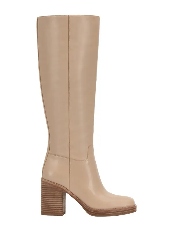 Vince Camuto Gibi Extra Wide Calf Knee High Boot - Soft Buff