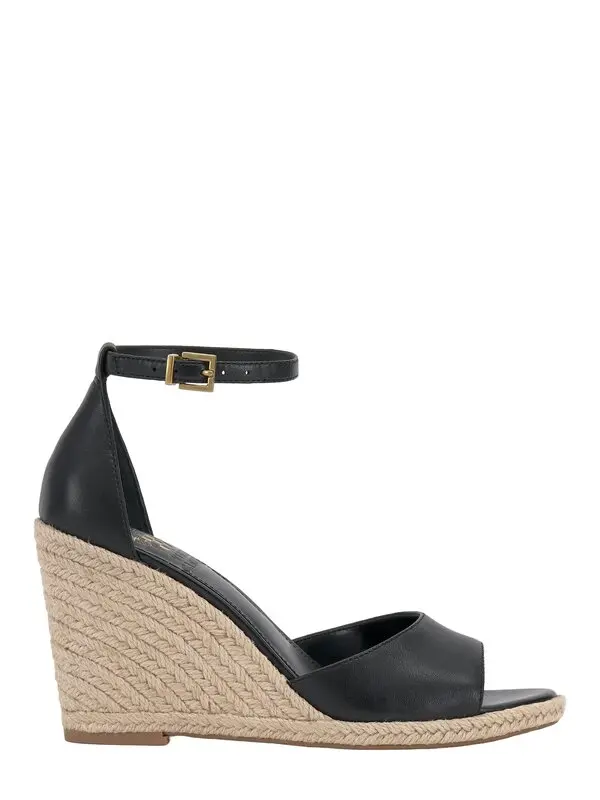 Vince Camuto Felyn Espadrille Wedge Sandal - Black
