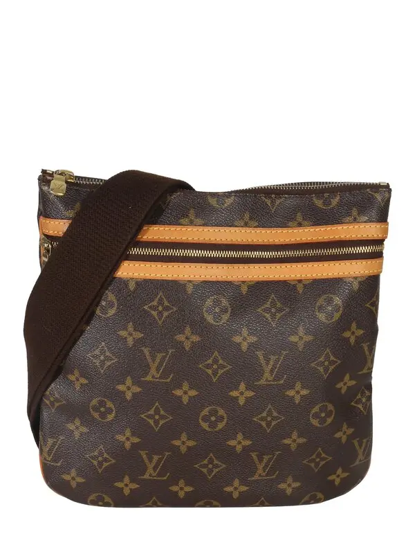 LOUIS VUITTON Monogram Canvas Bosphore Pochette - Brown