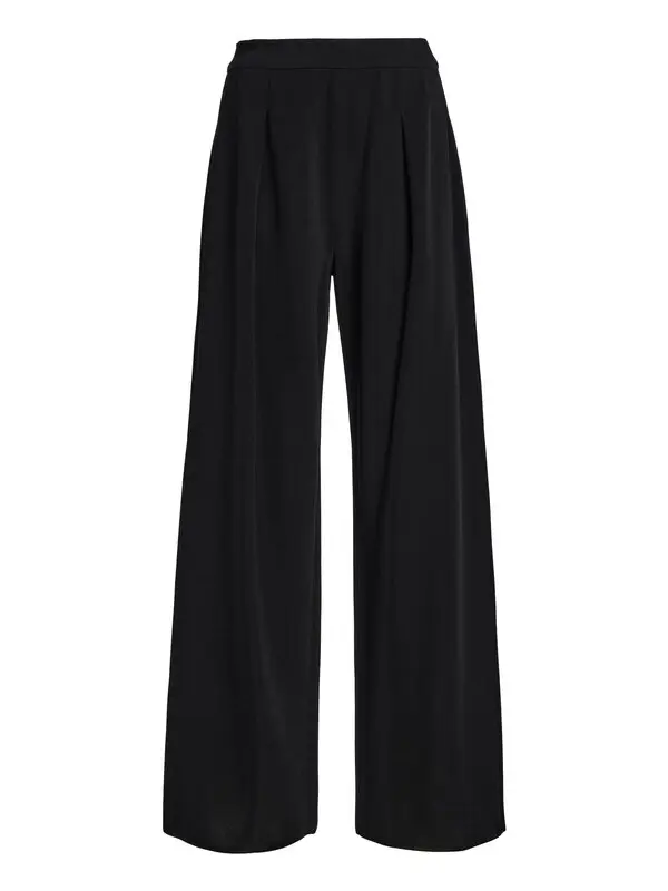HIGH SPORT Gene Slinky Knit Pants - Black