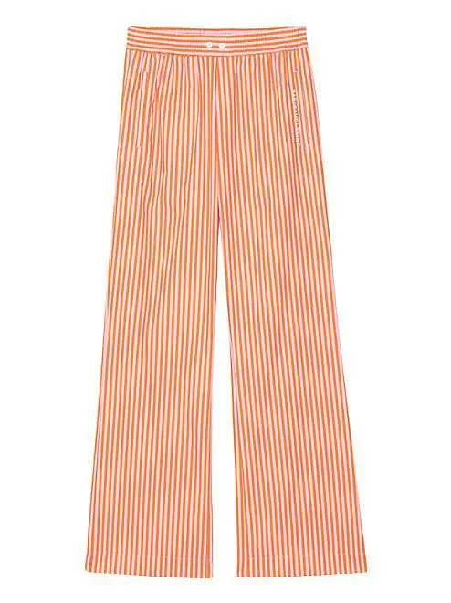 Zadig&Voltaire Stripe-print Cotton Trousers - Lady