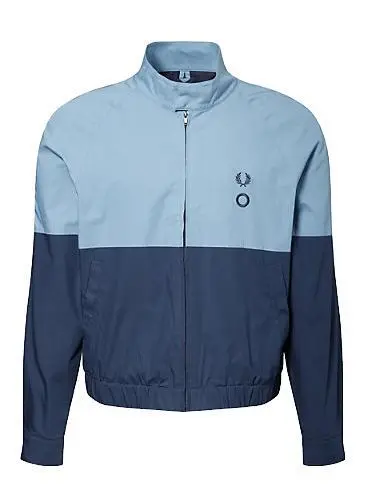 Fred Perry X Craig Green Logo-embroidered Shirt Jacket - Craig Slate
