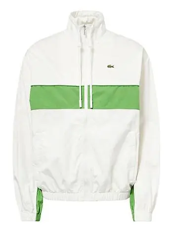 Lacoste Cotton-blend Track Jacket - White