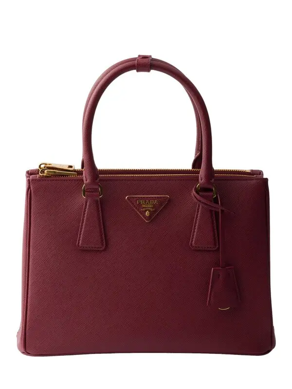 Prada Galleria Medium Saffiano Leather Bag - Red