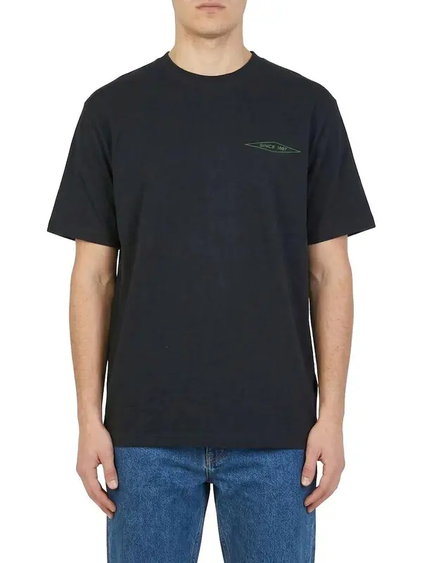 Filson Crewneck T-shirt In Cotton - Black