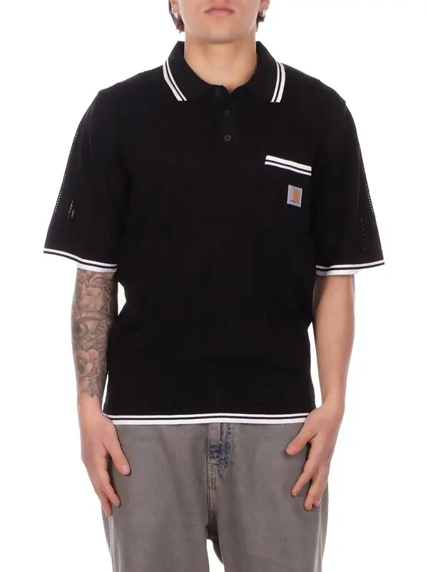 Carhartt Work In Progress Polo Shirt - Black